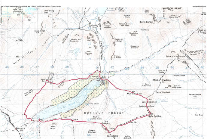 Loch Ossian, October 2008