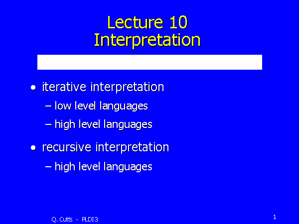 Lecture 10
